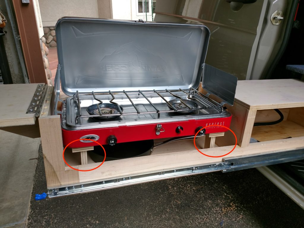 DIY Sprinter Van – Side-slide mini-kitchen update - RidingRoadsAndTrails