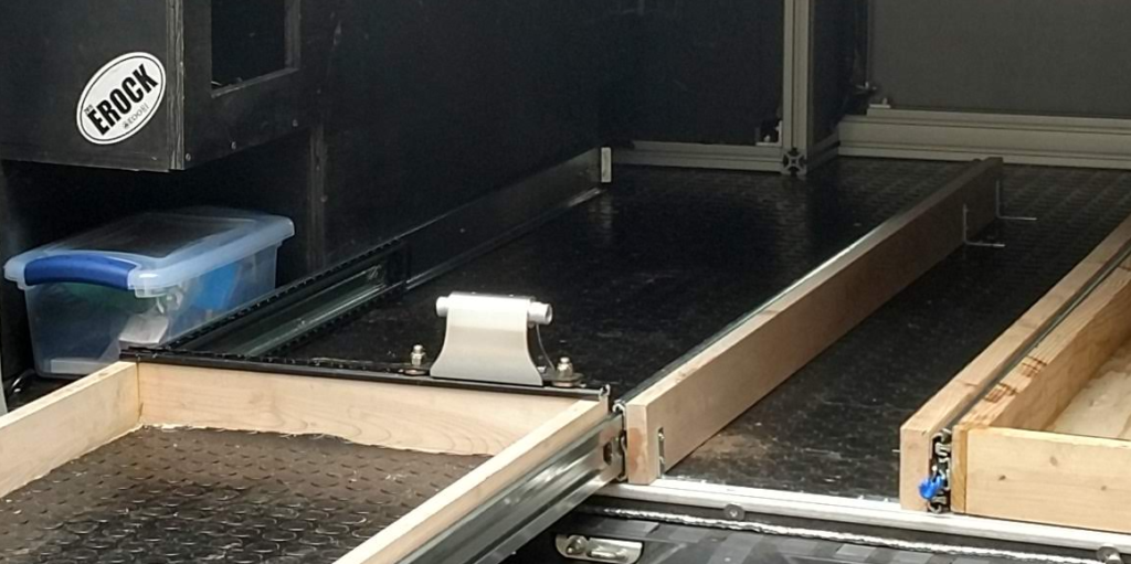 DIY Sprinter Van – Bike Slider Storage Trays - RidingRoadsAndTrails