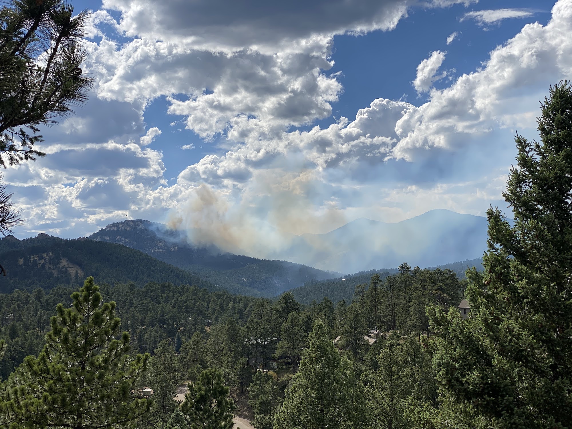 Colorado Wildfire! - RidingRoadsAndTrails