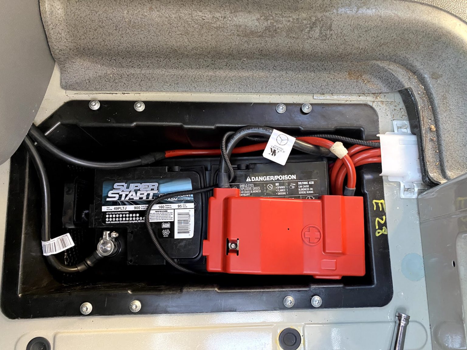 DIY – Sprinter starter battery replacement - RidingRoadsAndTrails